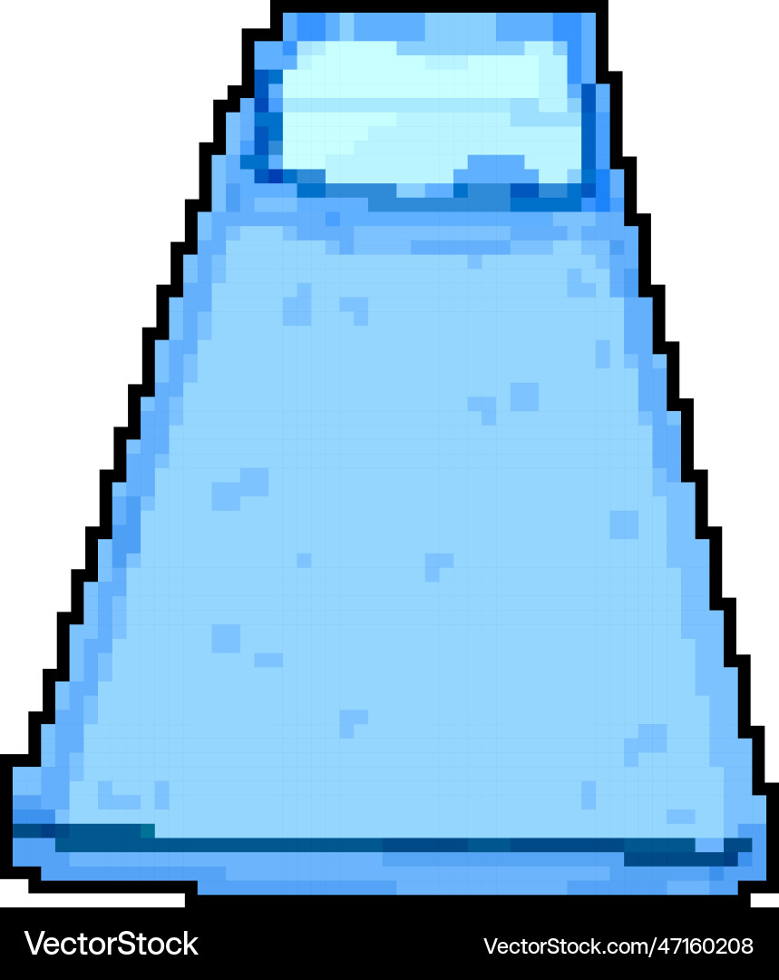 Carpet camp mat game pixel art Royalty Free Vector Image