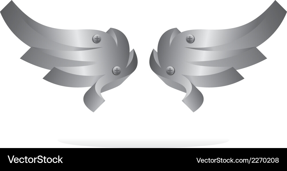 Wing art Royalty Free Vector Image - VectorStock