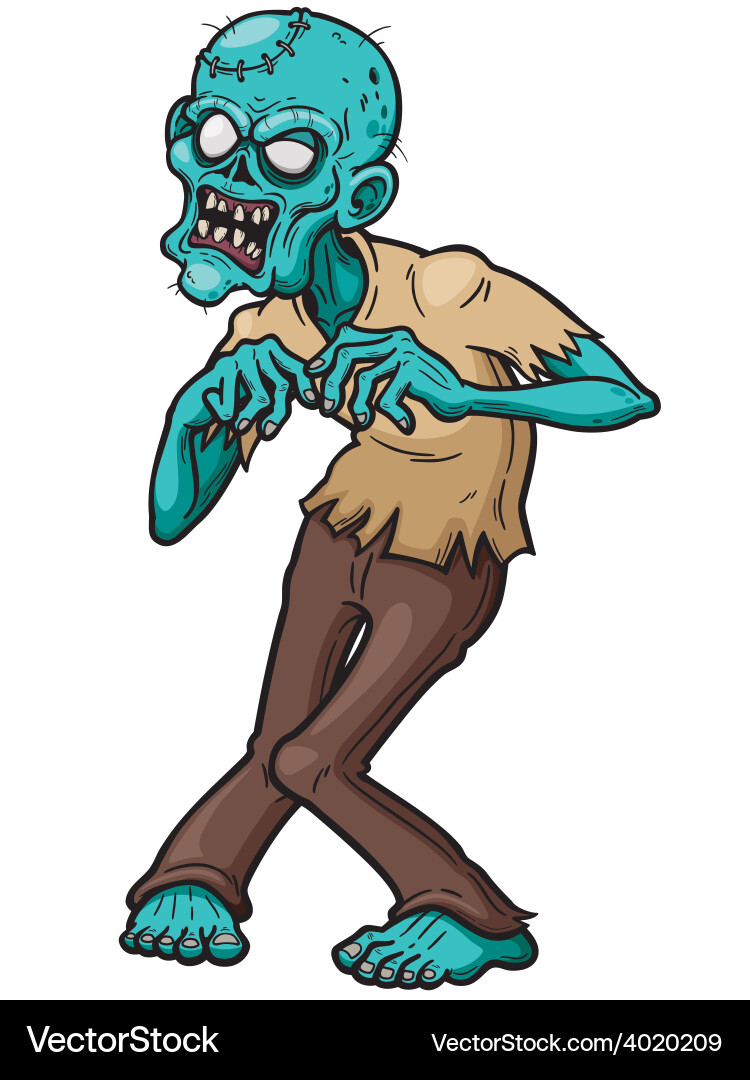 Zombie Royalty Free Vector Image - VectorStock