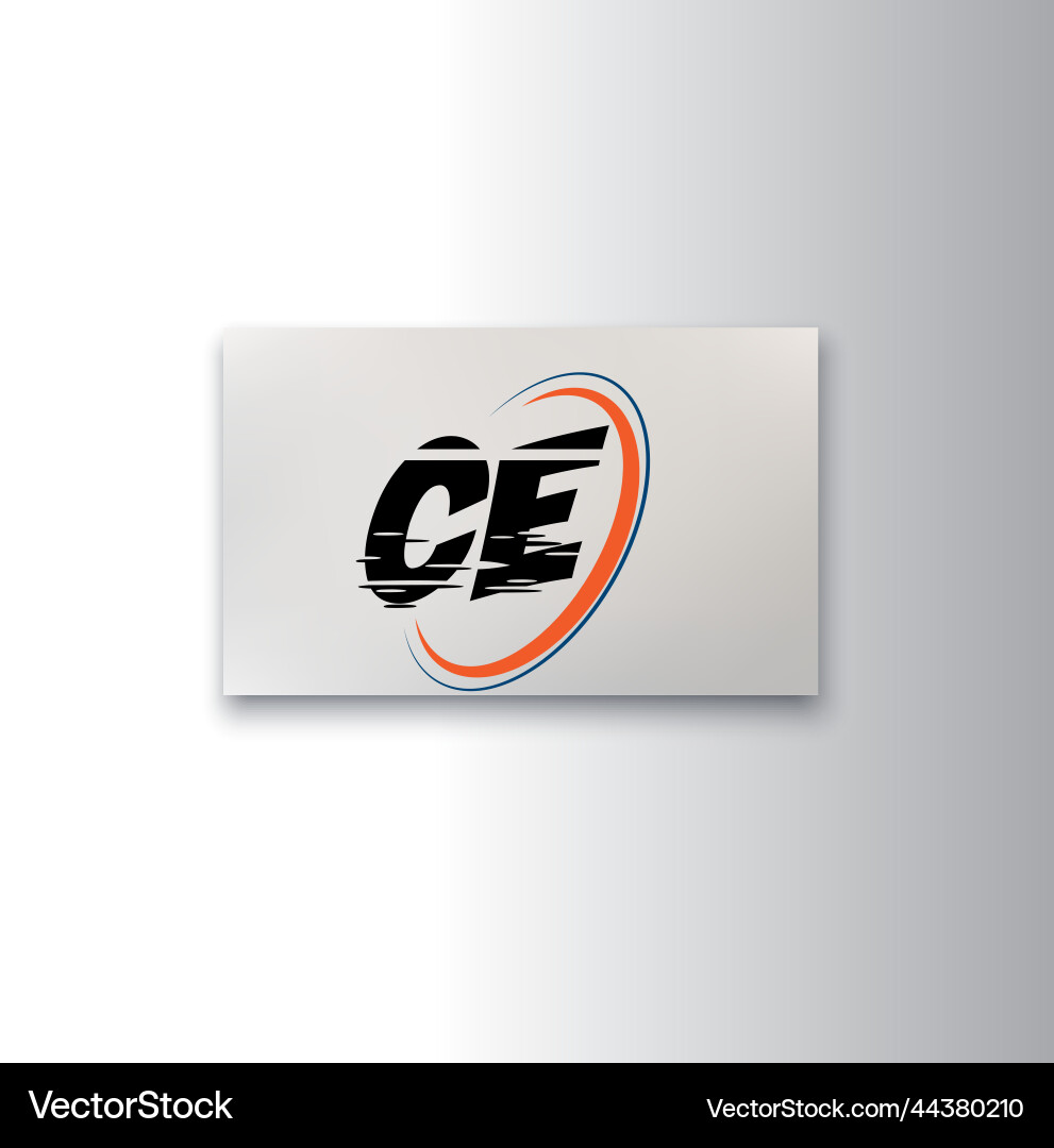 Ce-logo Royalty Free Vector Image - VectorStock