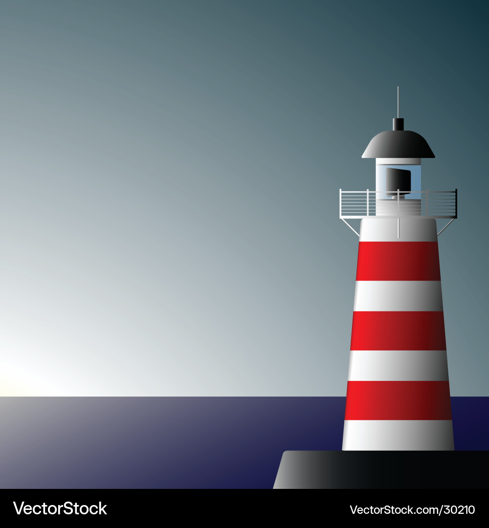 Lighthouse Royalty Free Vector Image - VectorStock