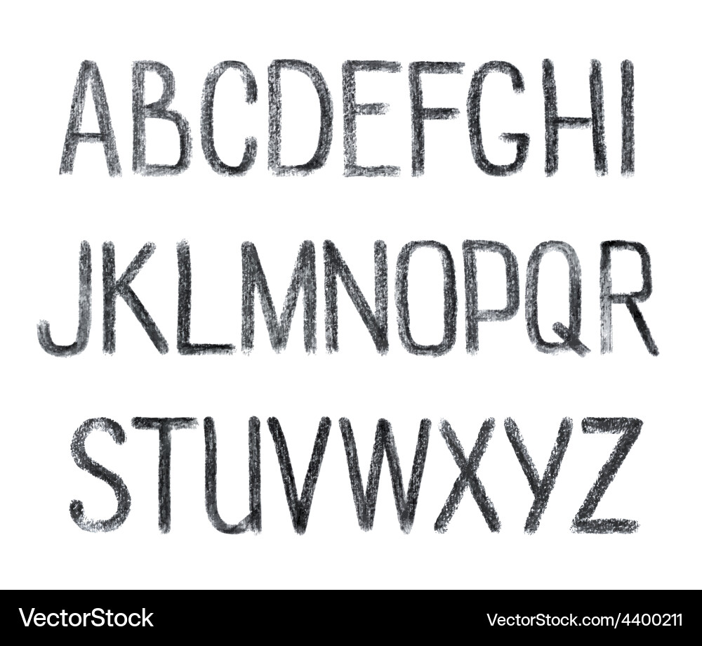 Alphabet Royalty Free Vector Image - VectorStock