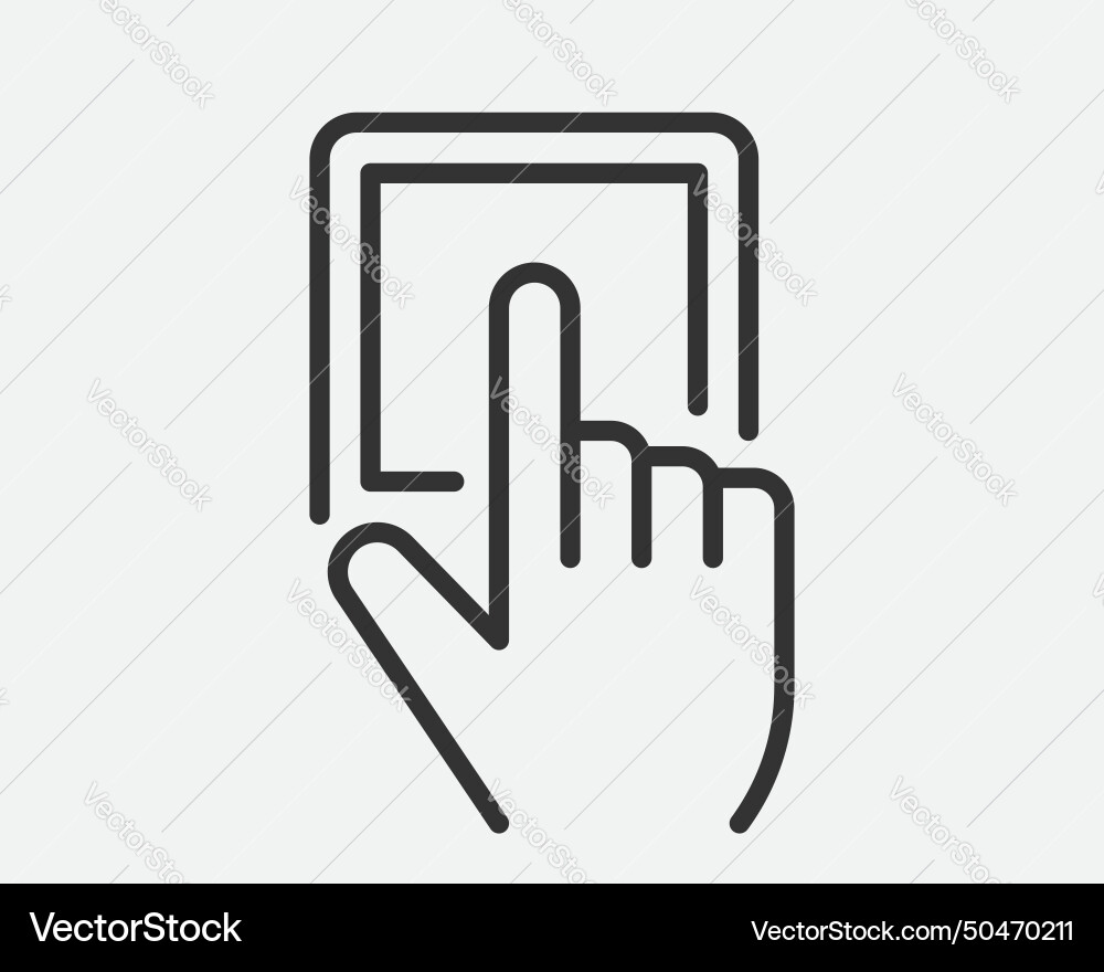 Light dimmer icon line trendy design electricity Vector Image