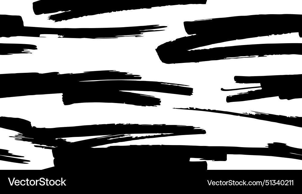 Seamless pattern brush strokes Royalty Free Vector Image