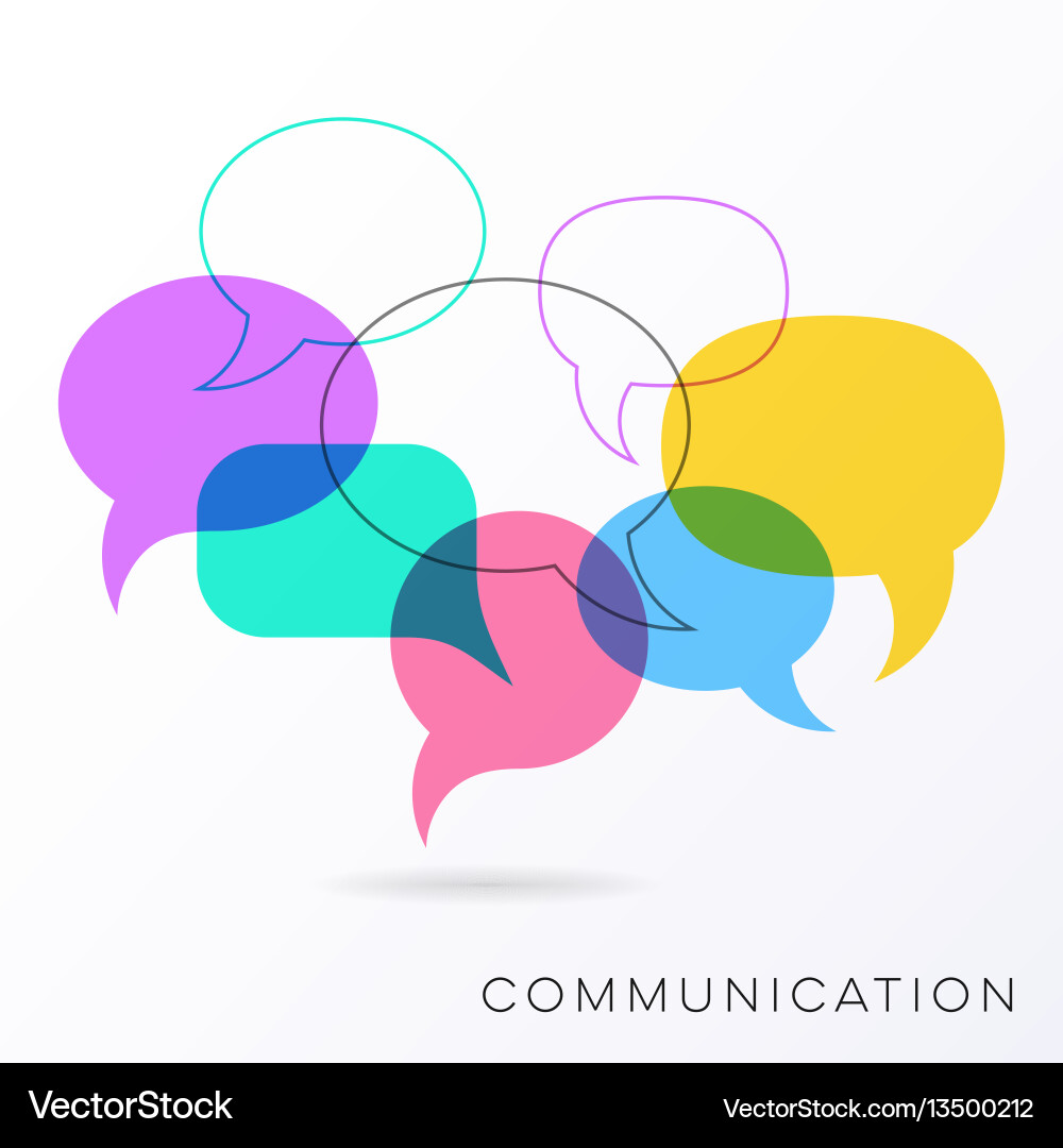 Communication concept Royalty Free Vector Image