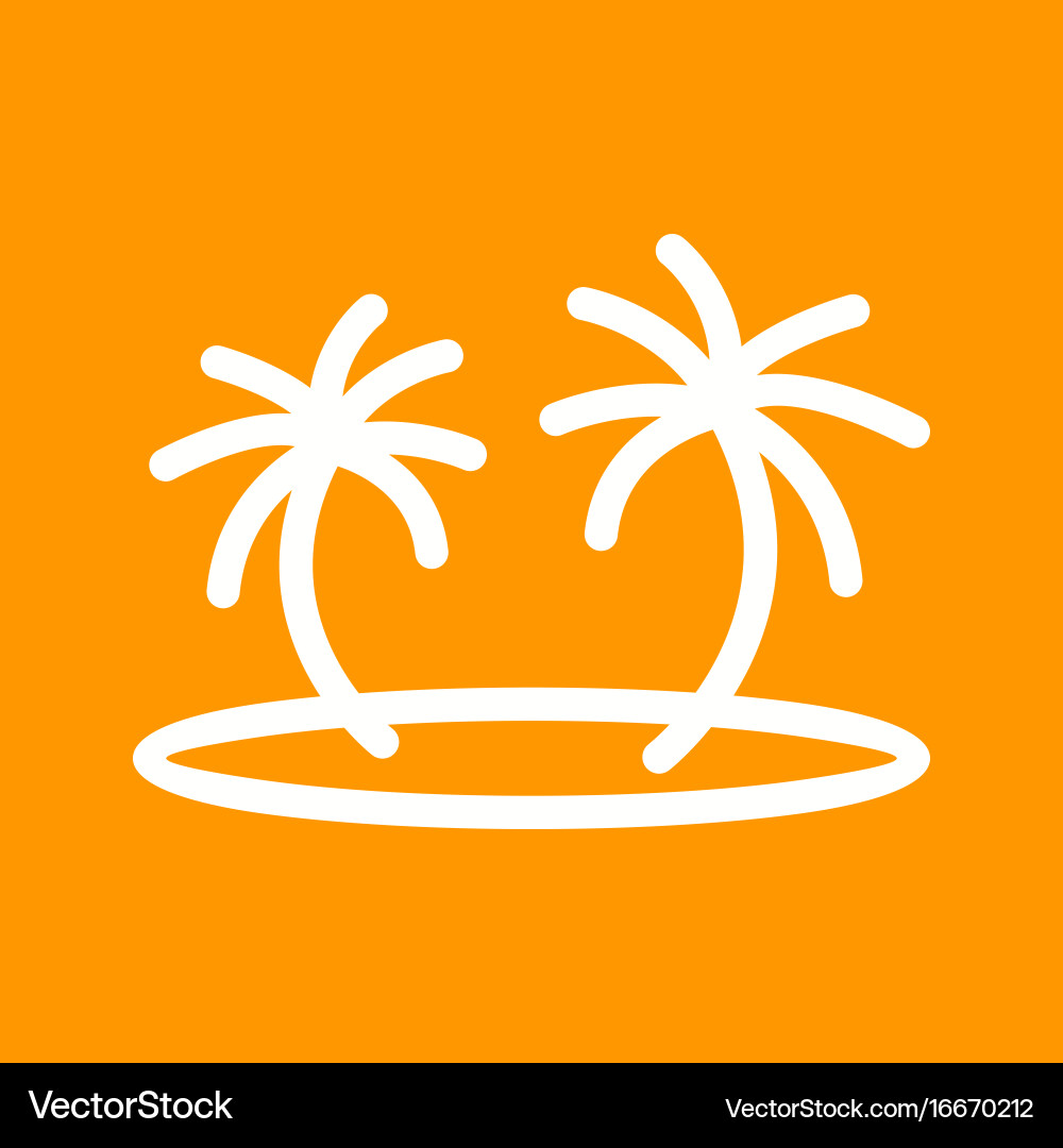 Island Royalty Free Vector Image - VectorStock