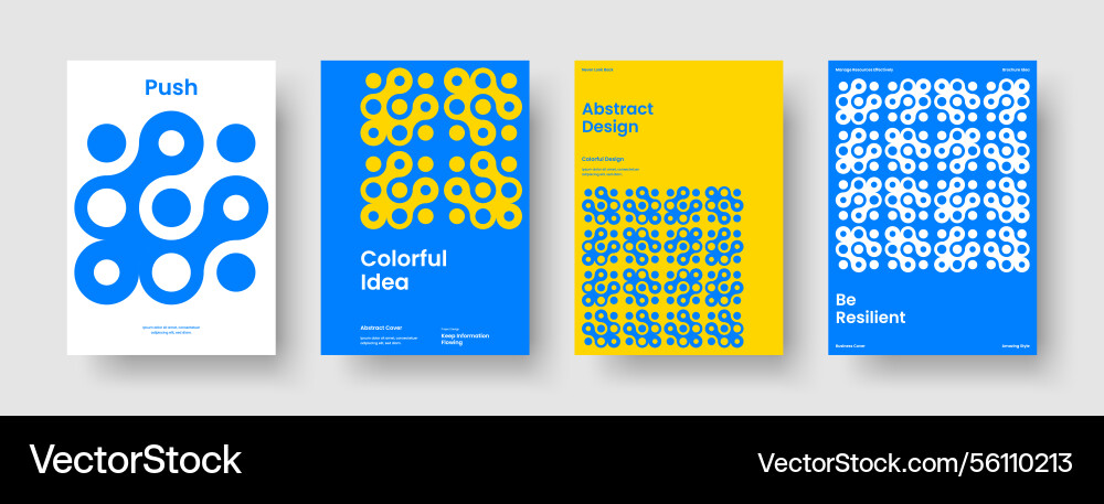 Isolated background design creative business Vector Image