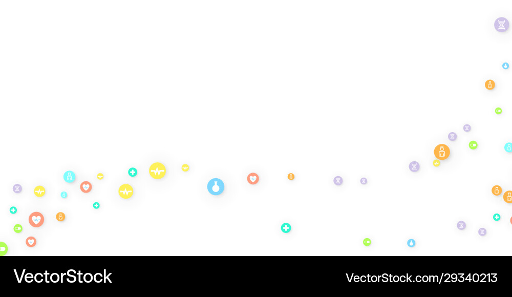 Pharmacy background clinic backdrop Royalty Free Vector