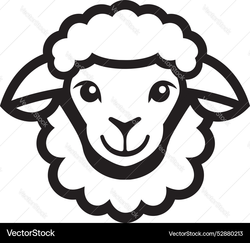 Unique black flock insignia graceful grazers Vector Image