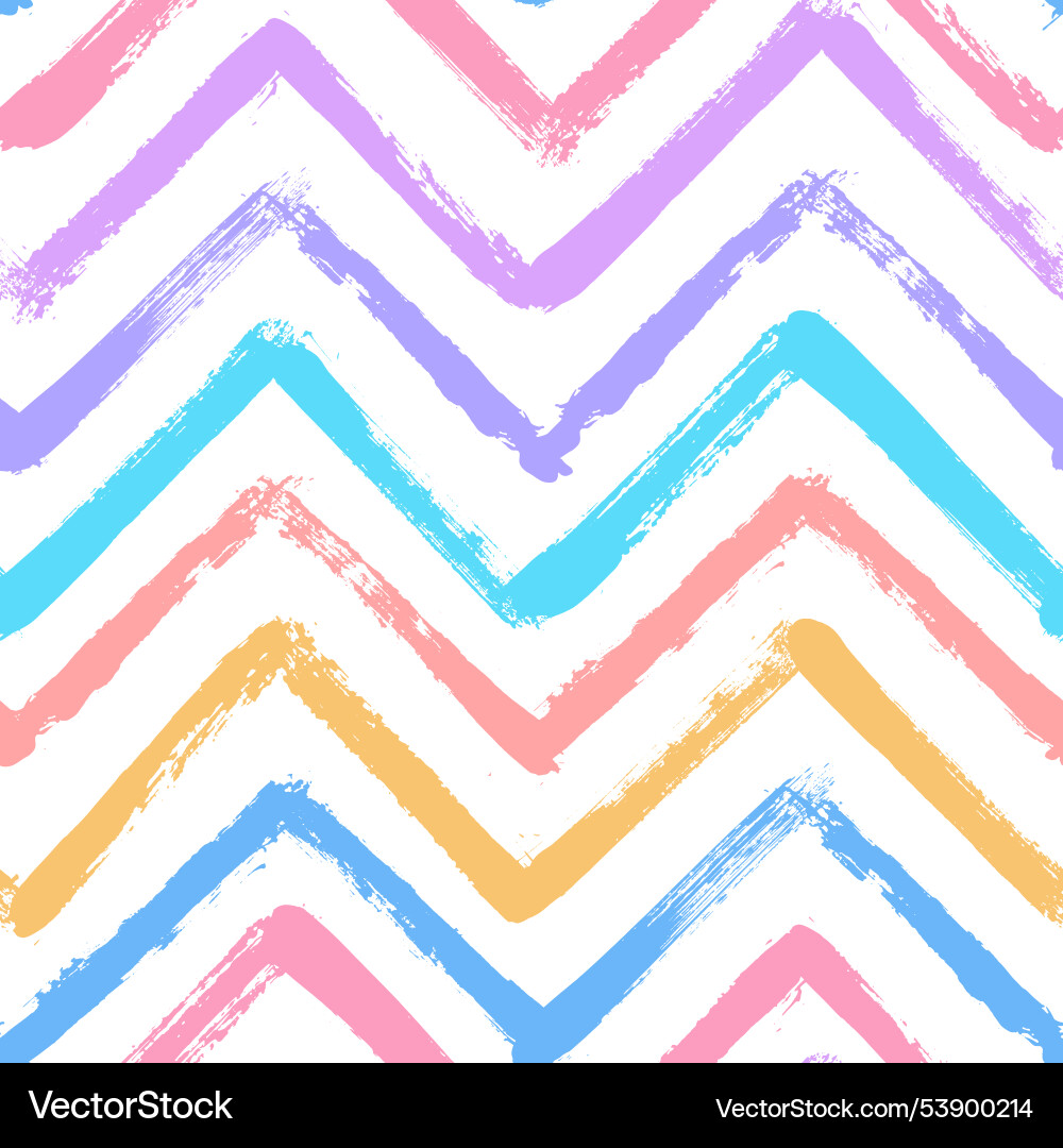 Chevron pattern brush background Royalty Free Vector Image