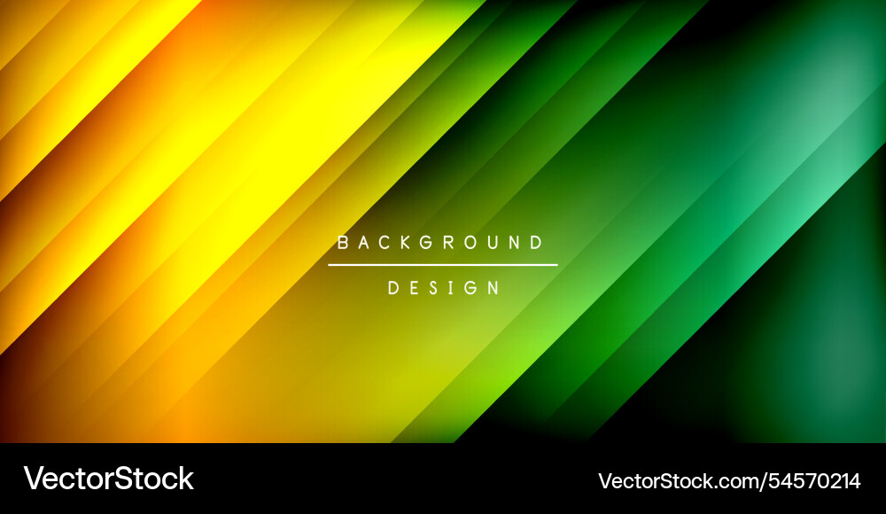 Dynamic shadow lines geometric shapes Royalty Free Vector