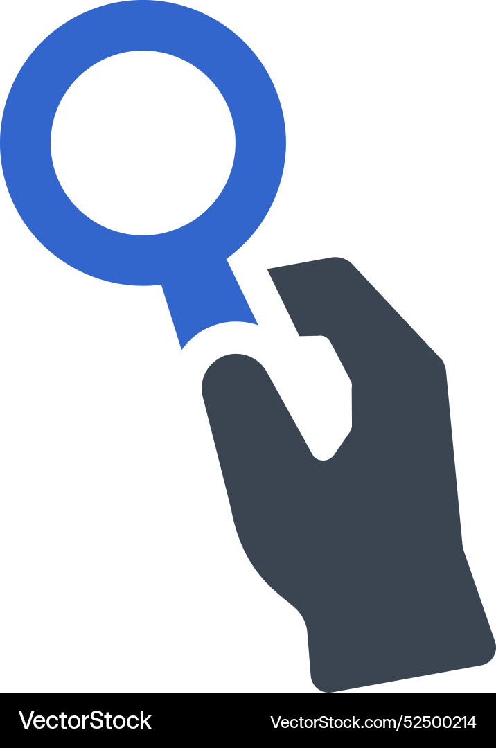 Find icon Royalty Free Vector Image - VectorStock