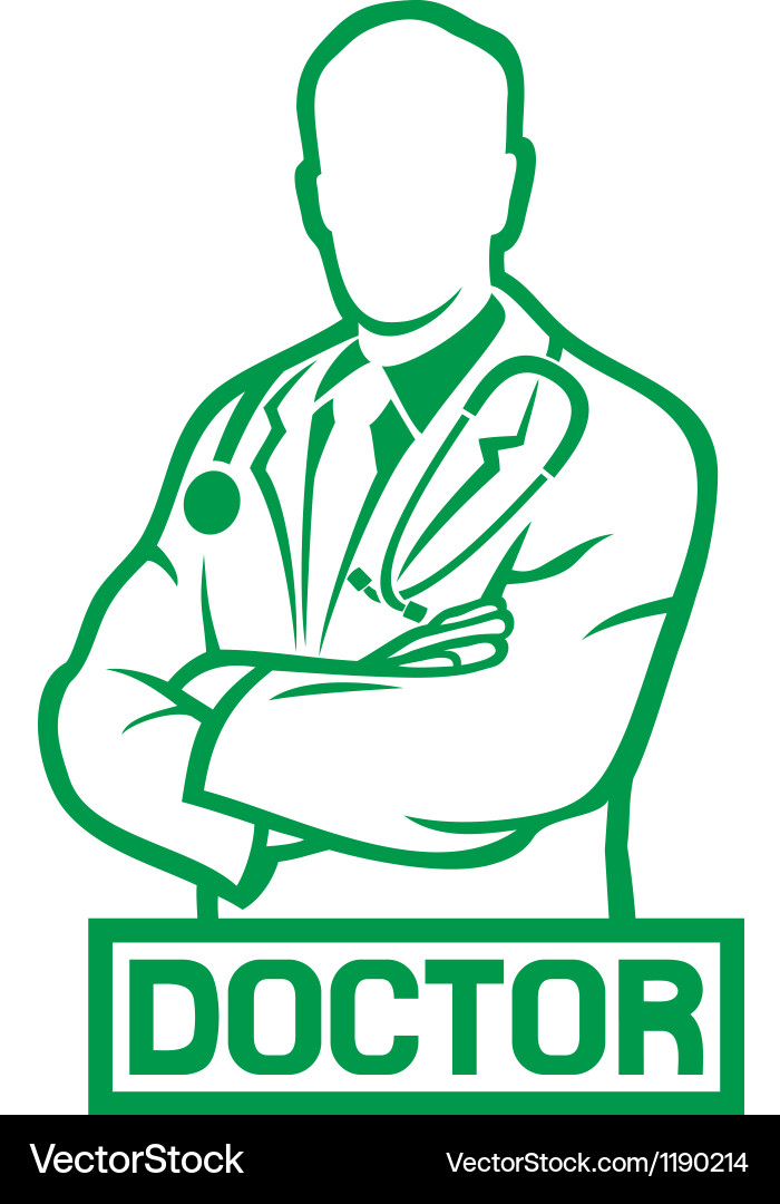 Medical doctor Royalty Free Vector Image - VectorStock