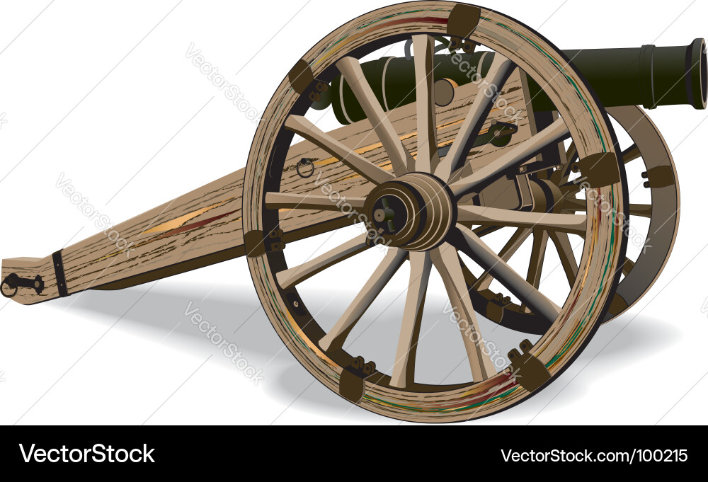 Cannon Royalty Free Vector Image - VectorStock