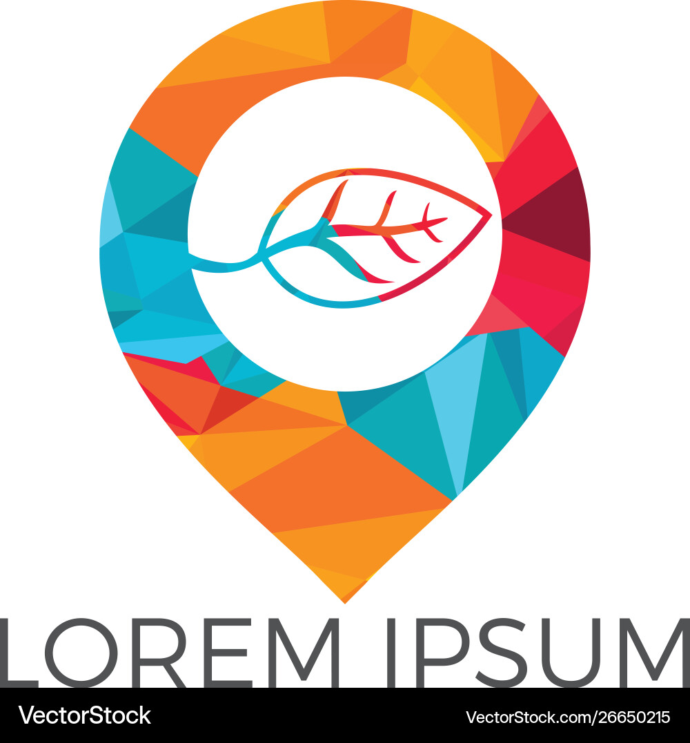 GPS Navigation Logo Royalty Free Vector Image - VectorStock