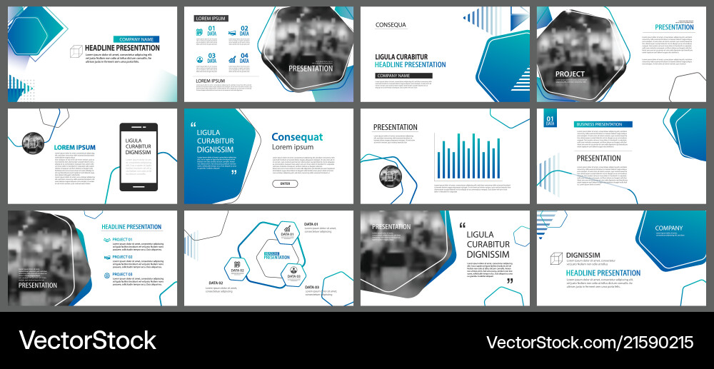 Presentation and slide layout background design Vector Image