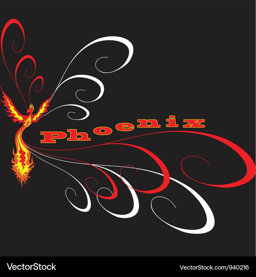 Phoenix Royalty Free Vector Image - VectorStock