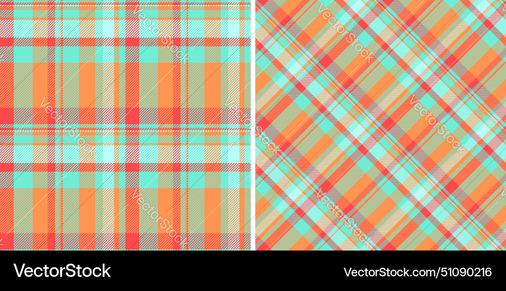 Plaid texture seamless of check pattern fabric Vector Image
