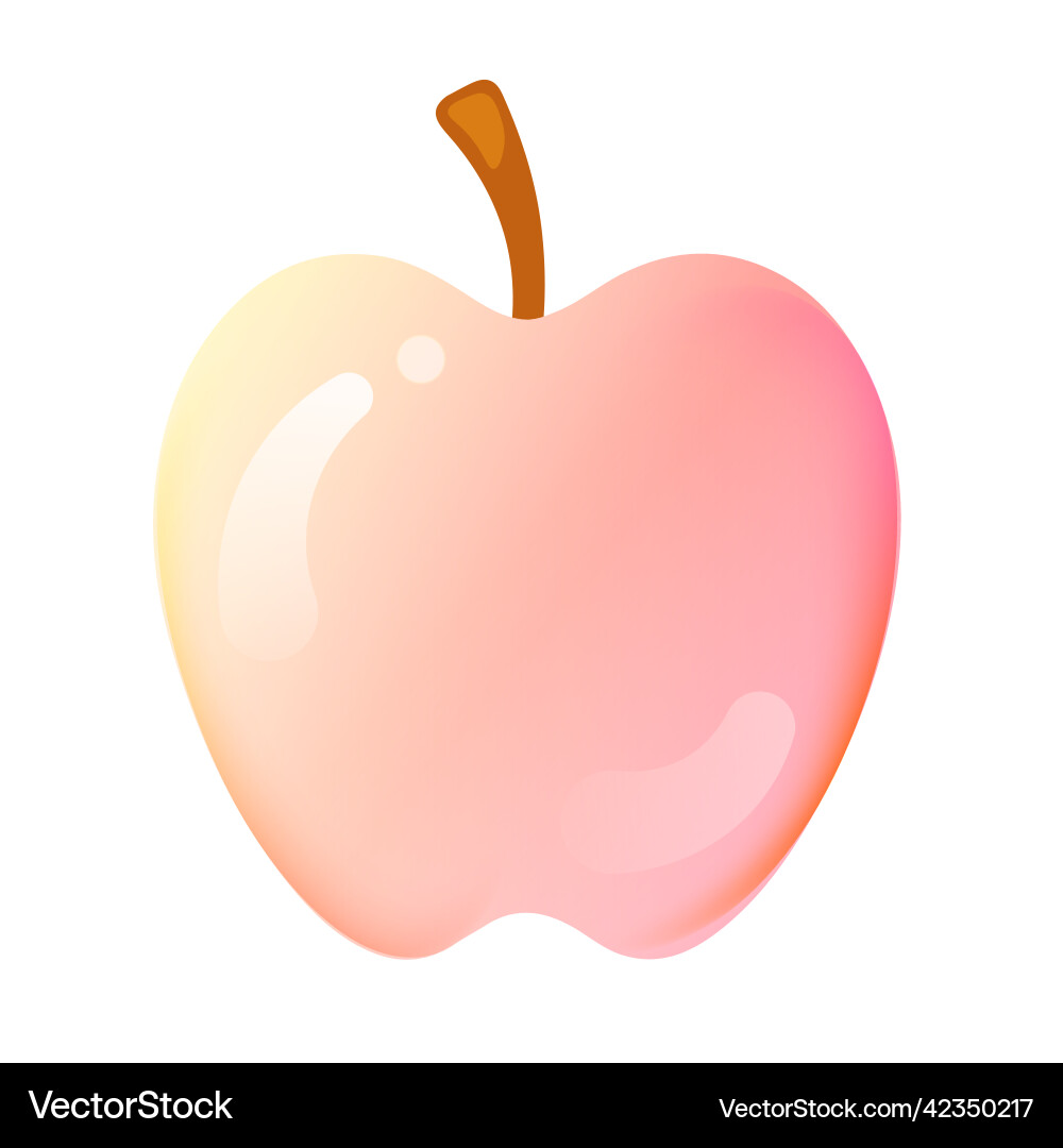 Apple fruit design Royalty Free Vector Image - VectorStock