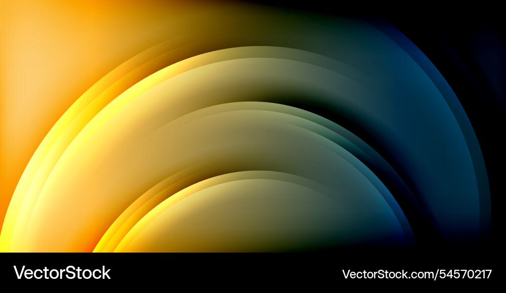 Dynamic shadow lines geometric shapes Royalty Free Vector