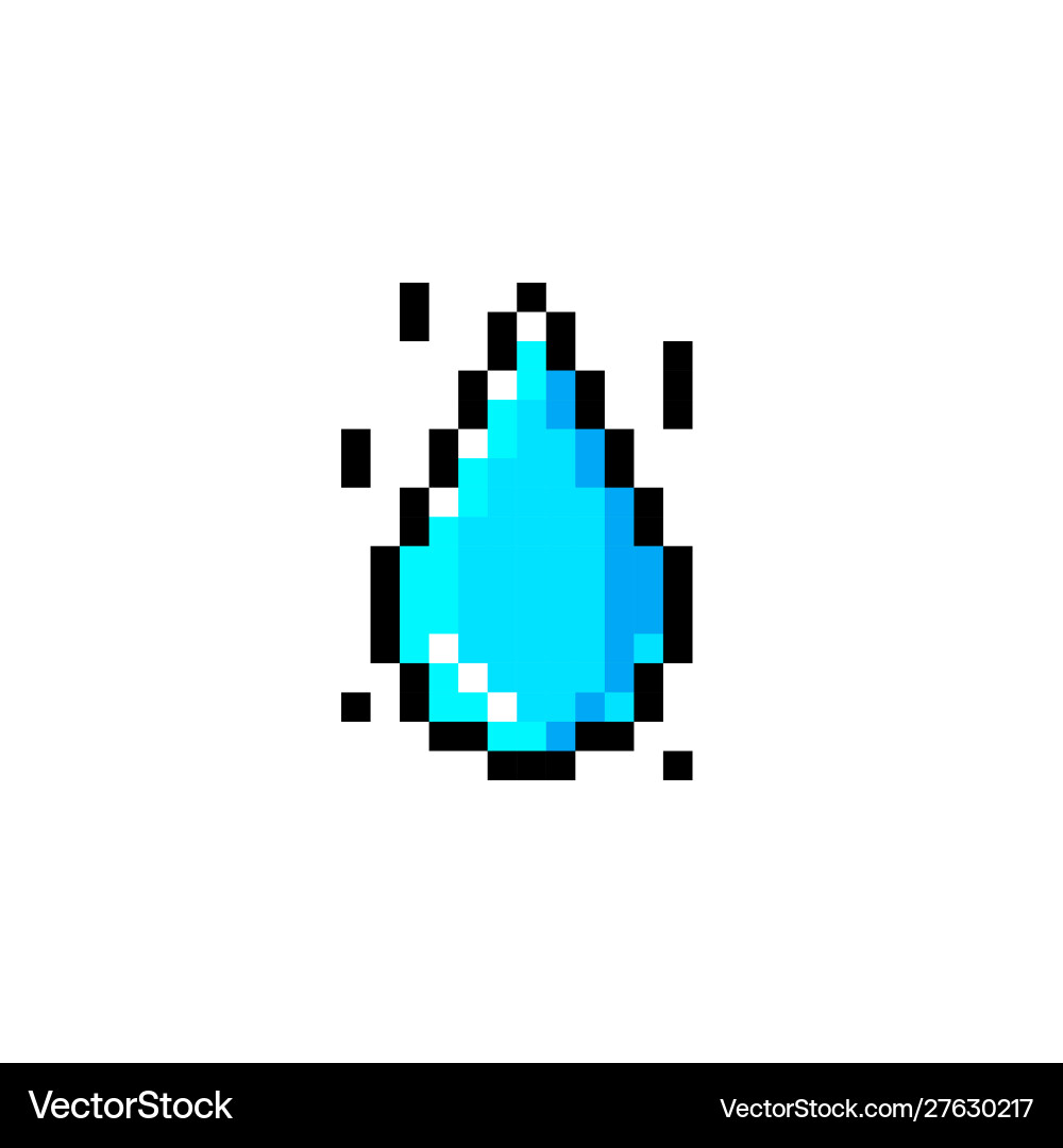 Pixel object art Royalty Free Vector Image - VectorStock
