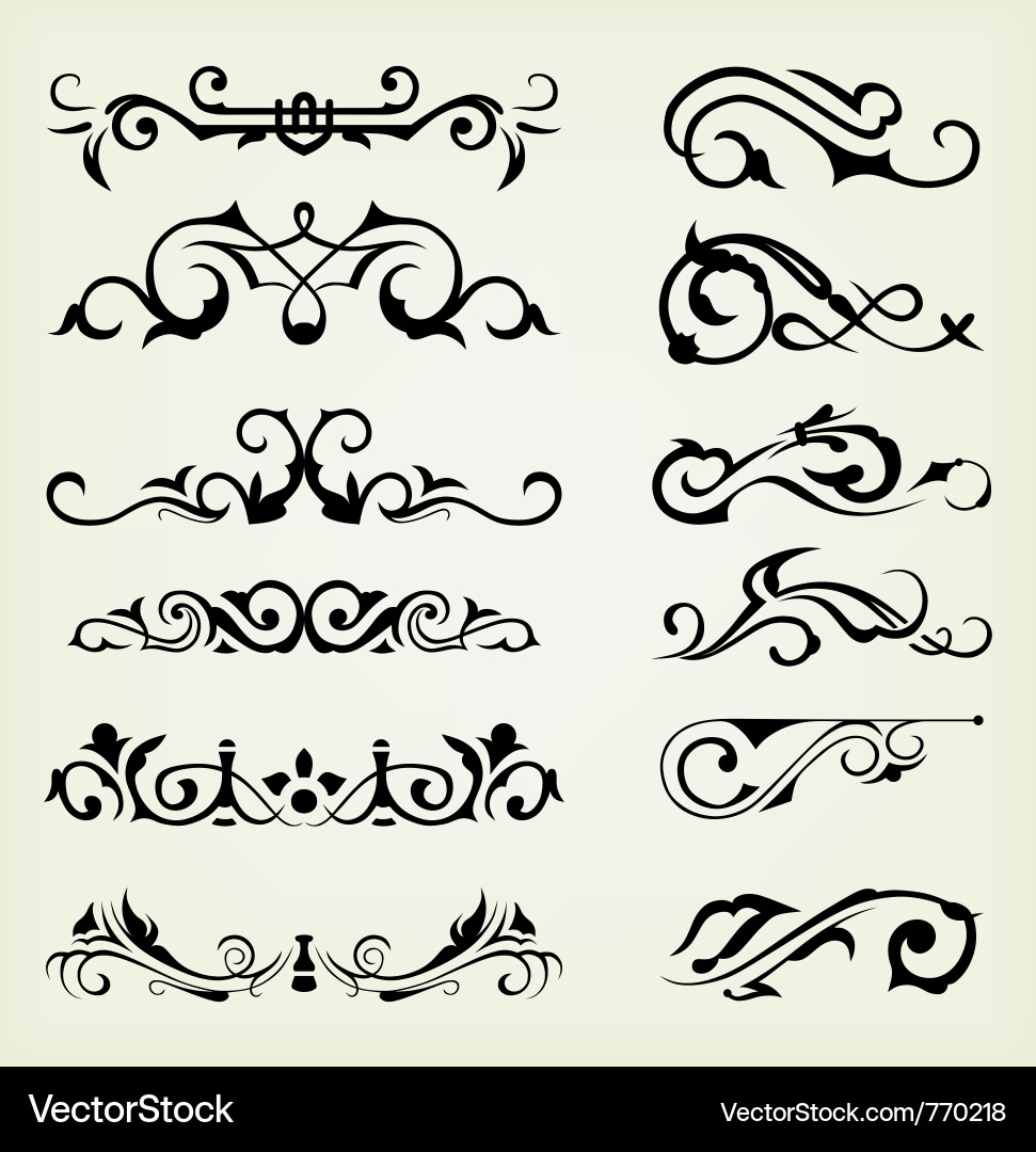 Calligraphy Royalty Free Vector Image - VectorStock