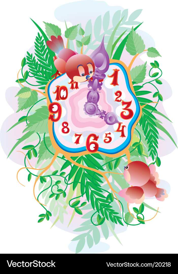 Hours Royalty Free Vector Image - VectorStock