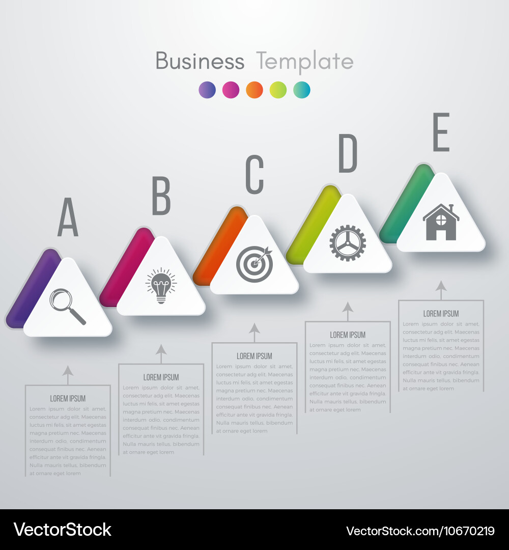 Infographic Royalty Free Vector Image - VectorStock