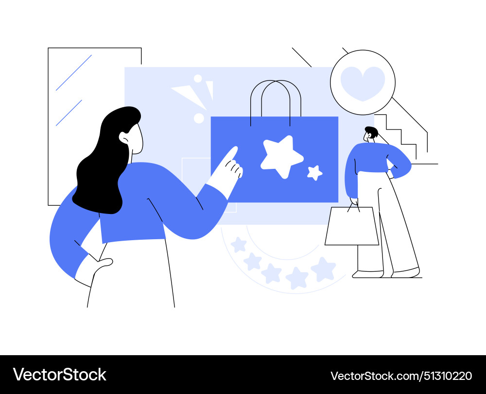 Advertising screens isolated cartoon Royalty Free Vector