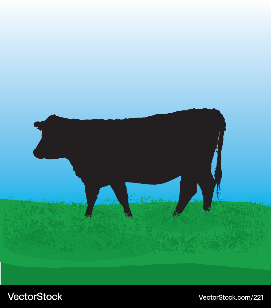 Cow Royalty Free Vector Image - VectorStock
