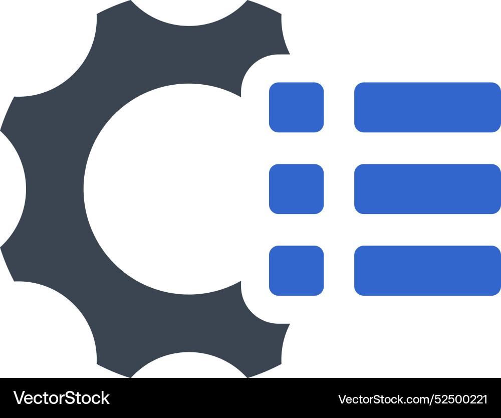 Options icon Royalty Free Vector Image - VectorStock