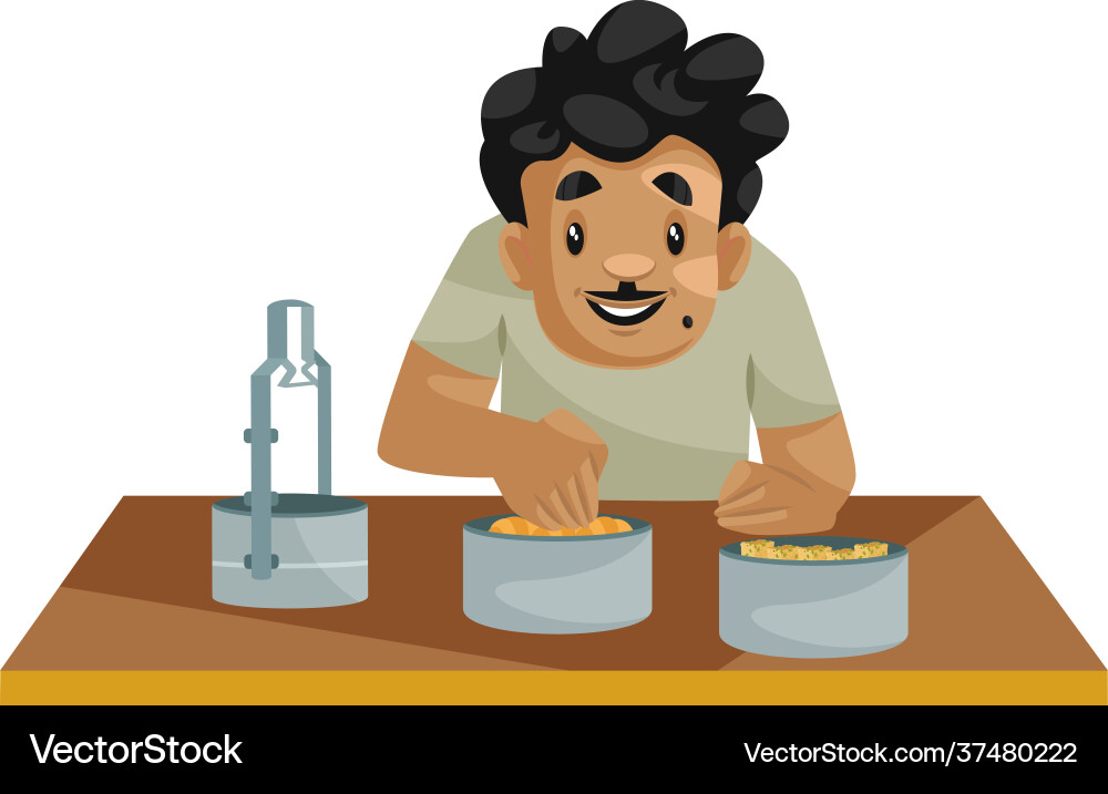 Cobbler cartoon character Royalty Free Vector Image