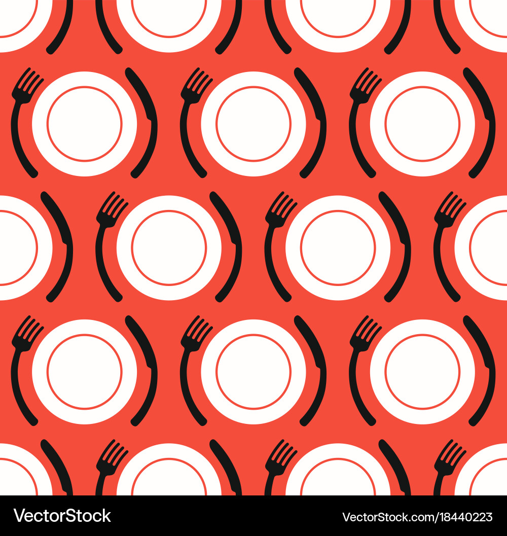 Culinary seamless background Royalty Free Vector Image