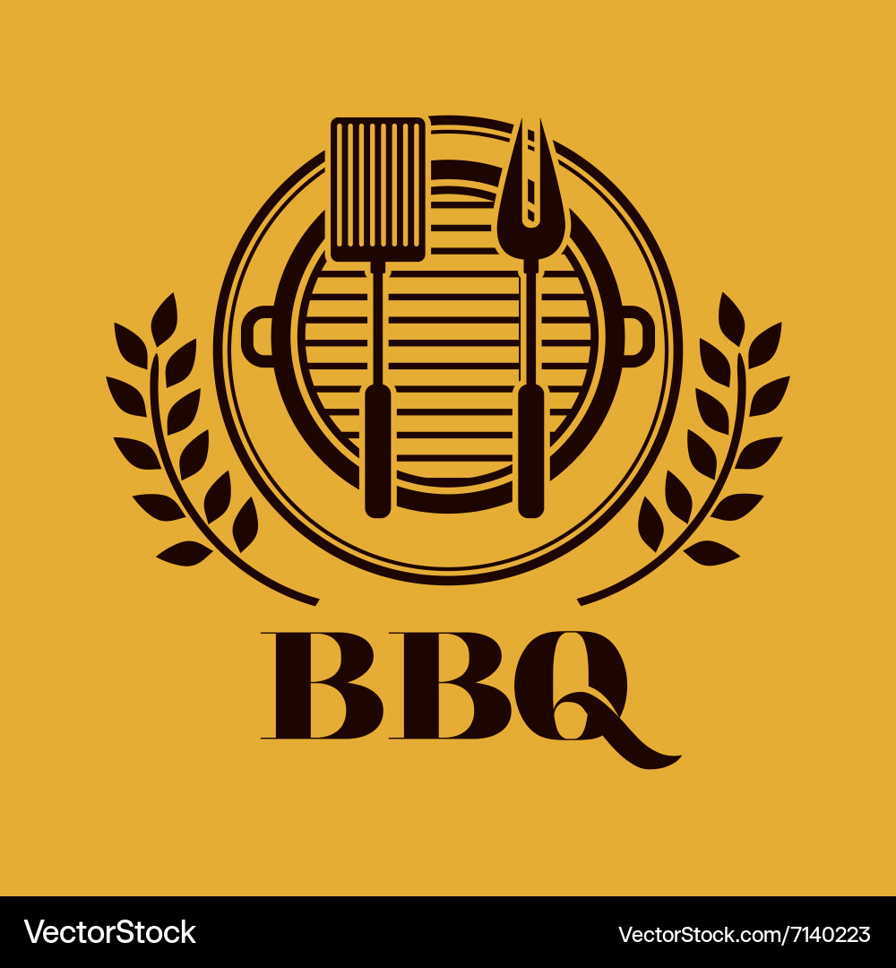 Delicious barbecue design Royalty Free Vector Image