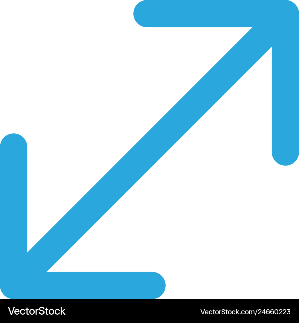 Double arrow icon Royalty Free Vector Image - VectorStock