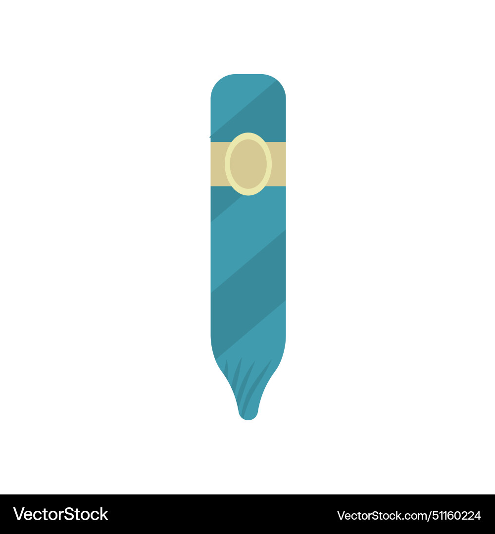Cartoon color cigar marijuana cbd concept Vector Image