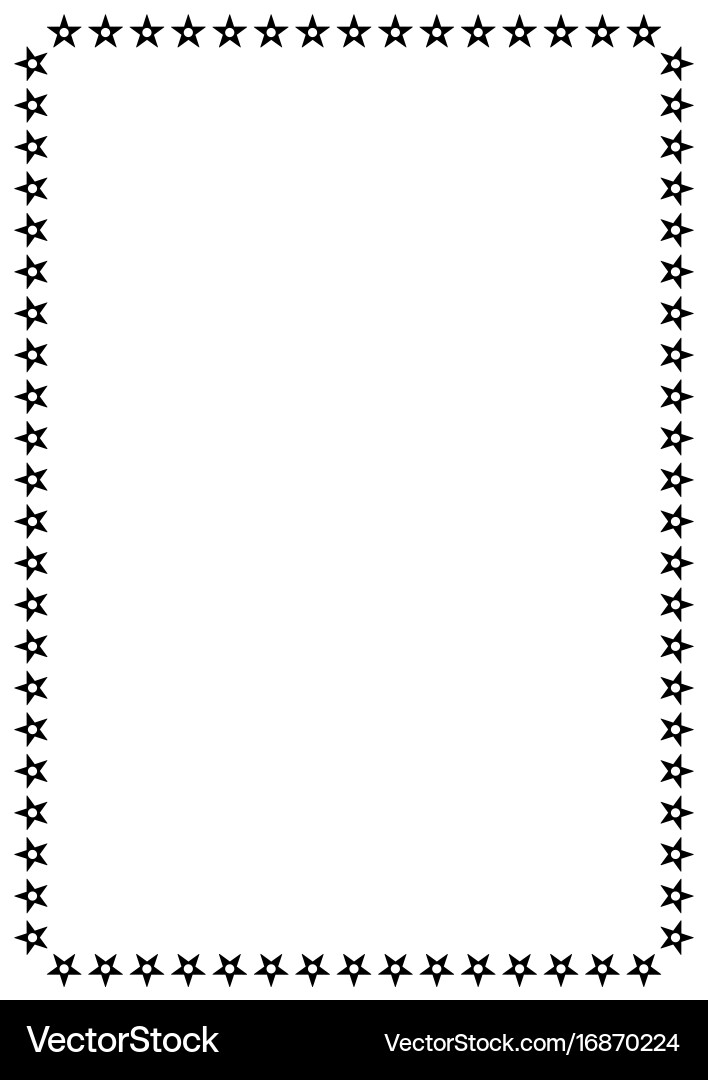 Page border a4 design for project Royalty Free Vector Image