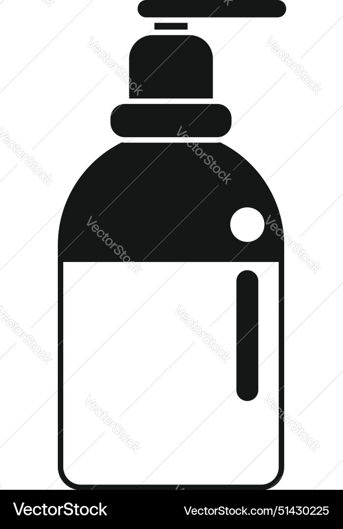 Icon of pump dispenser bottle – Royalty-Free Vector | VectorStock