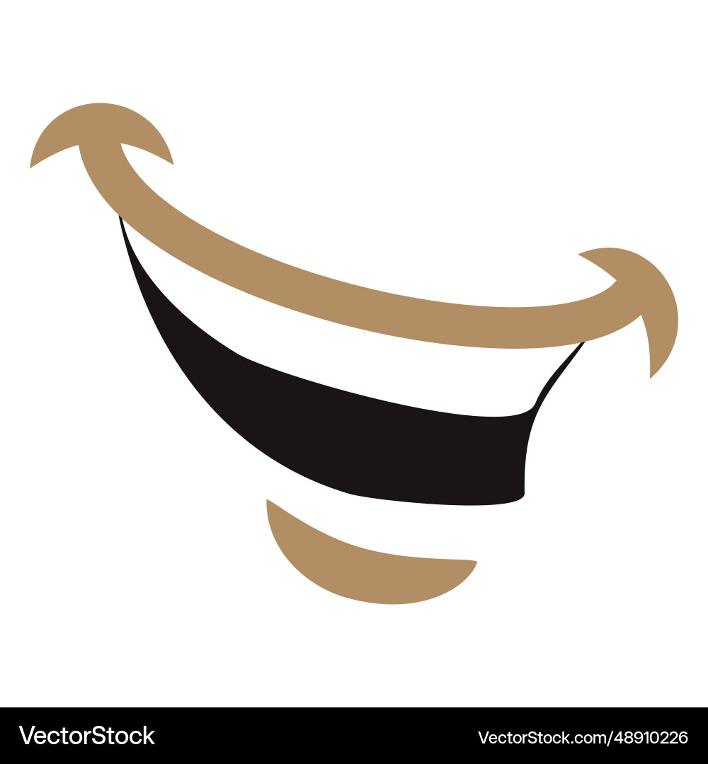 Male smile lips Royalty Free Vector Image - VectorStock
