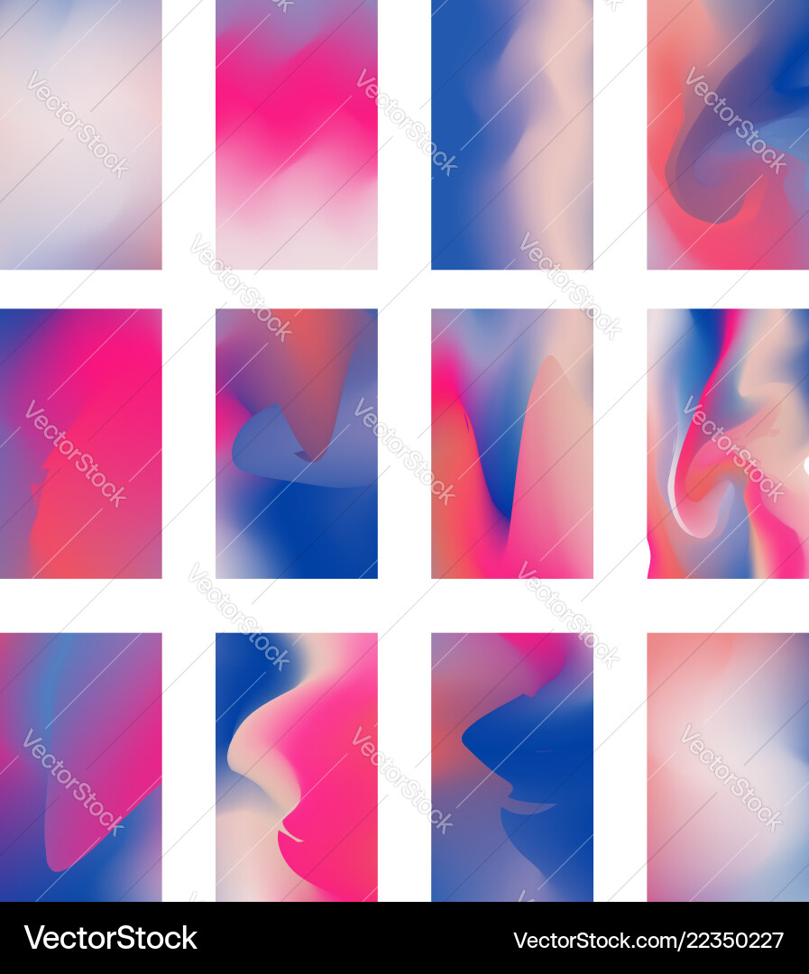 Gradient mesh can be used as a screen saver Vector Image