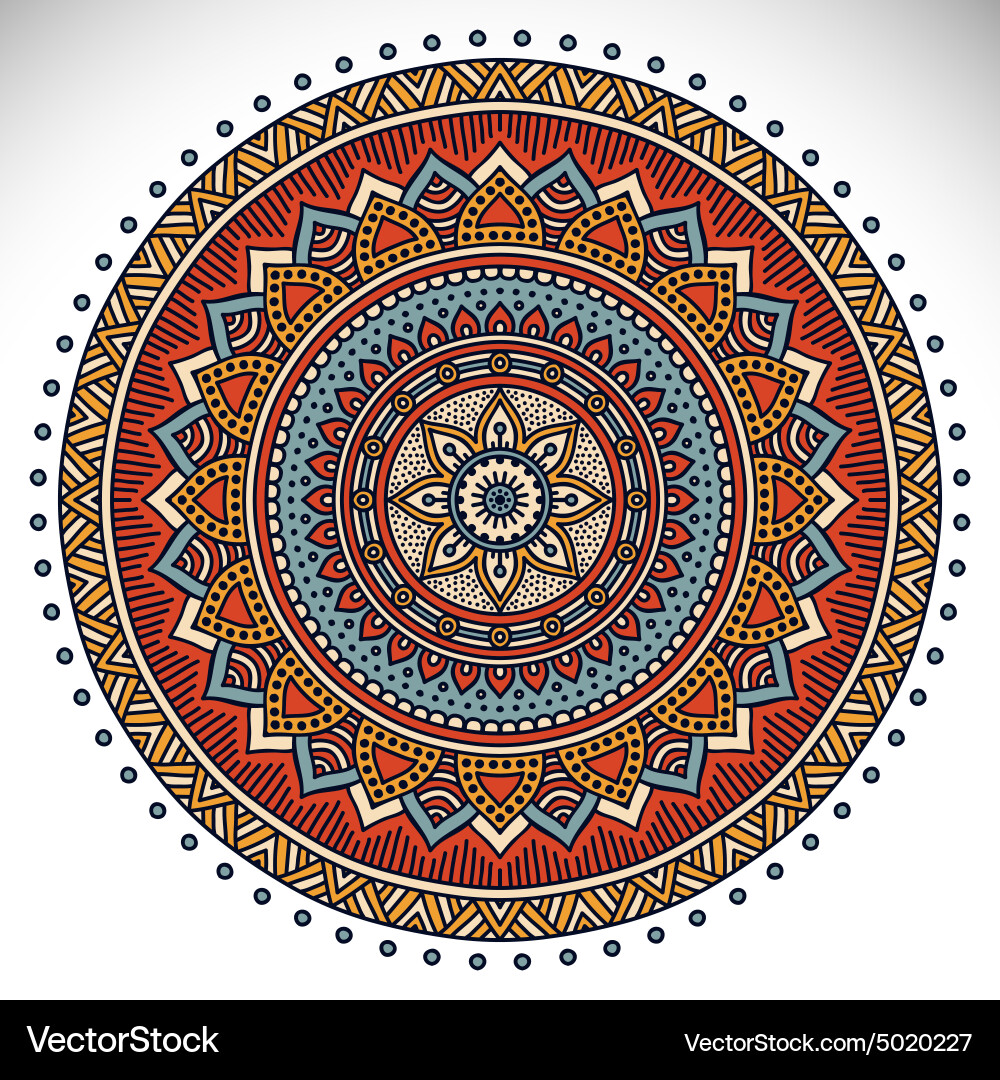 Mandala Royalty Free Vector Image - VectorStock