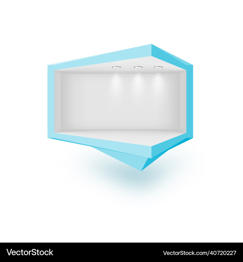 Trade show booth Royalty Free Vector Image - VectorStock