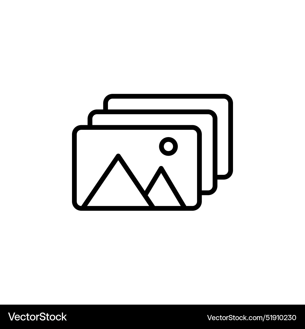 Art gallery icon perfect for visual arts Vector Image