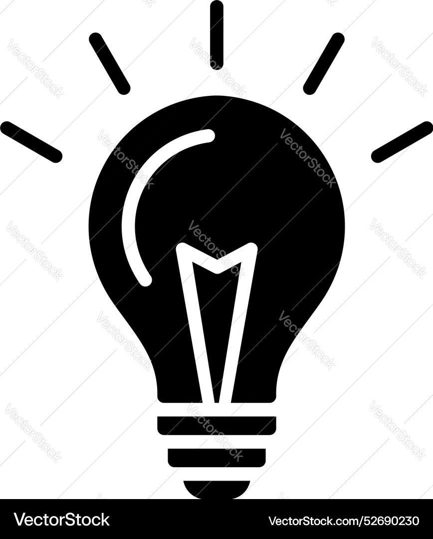 Idea icon Royalty Free Vector Image - VectorStock