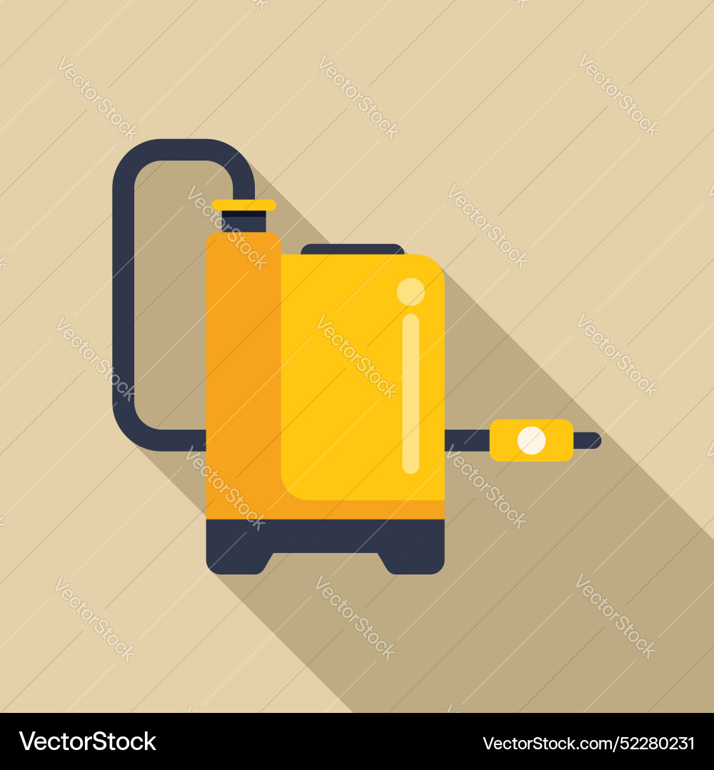 Professional farming sprayer for herbicide Vector Image