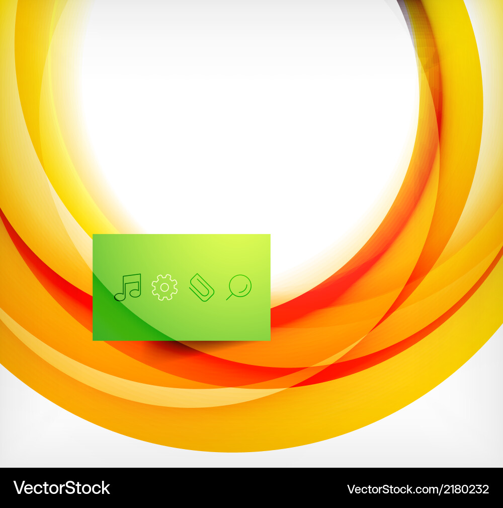 Colorful swirl motion design concept Royalty Free Vector