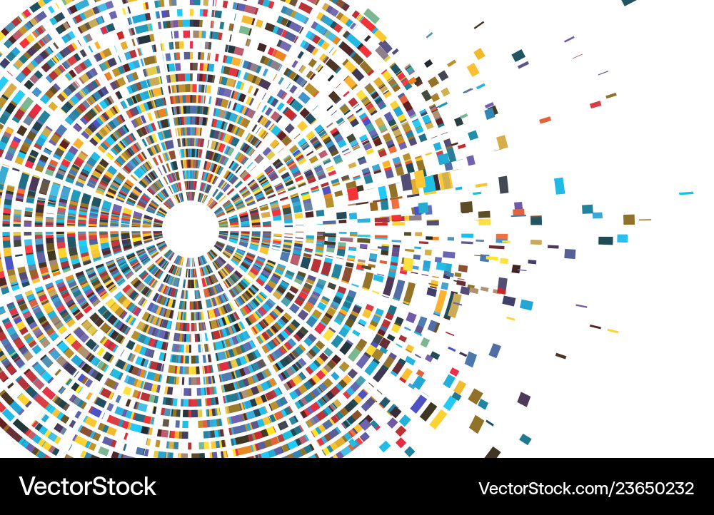 Dna test infographic genome sequence map Vector Image