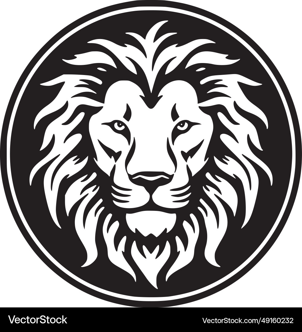 Lion - high quality logo ideal for t-shirt Vector Image
