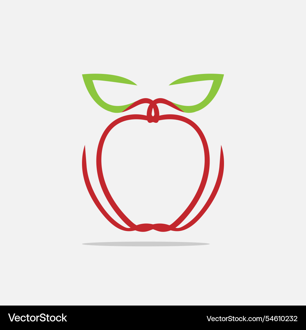 Nutrition logo Royalty Free Vector Image - VectorStock