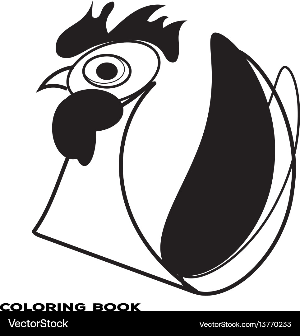 Coloring book - isolated Royalty Free Vector Image